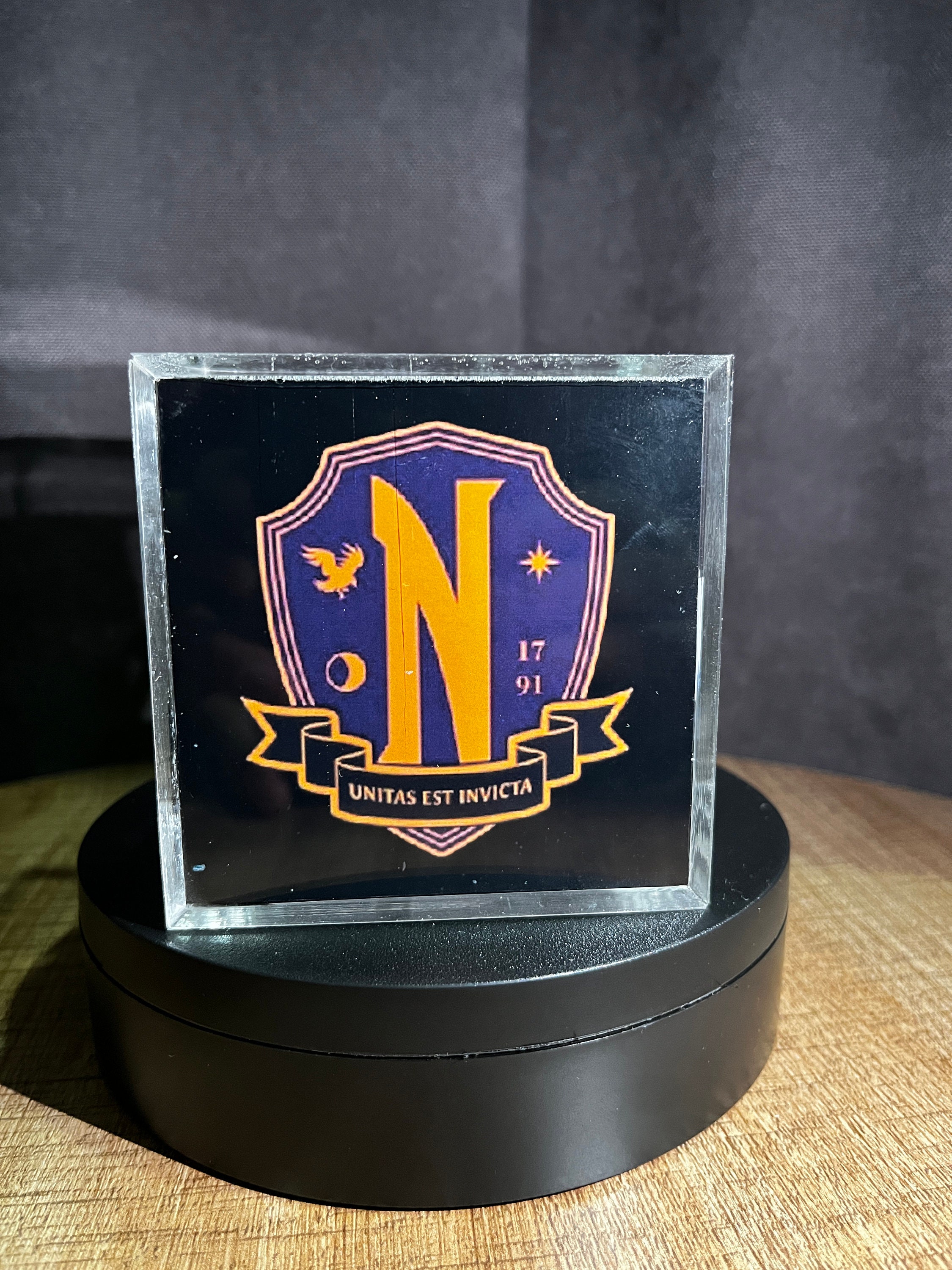 Wednesday Addams Diorama Cube Nevermore Academy - Etsy