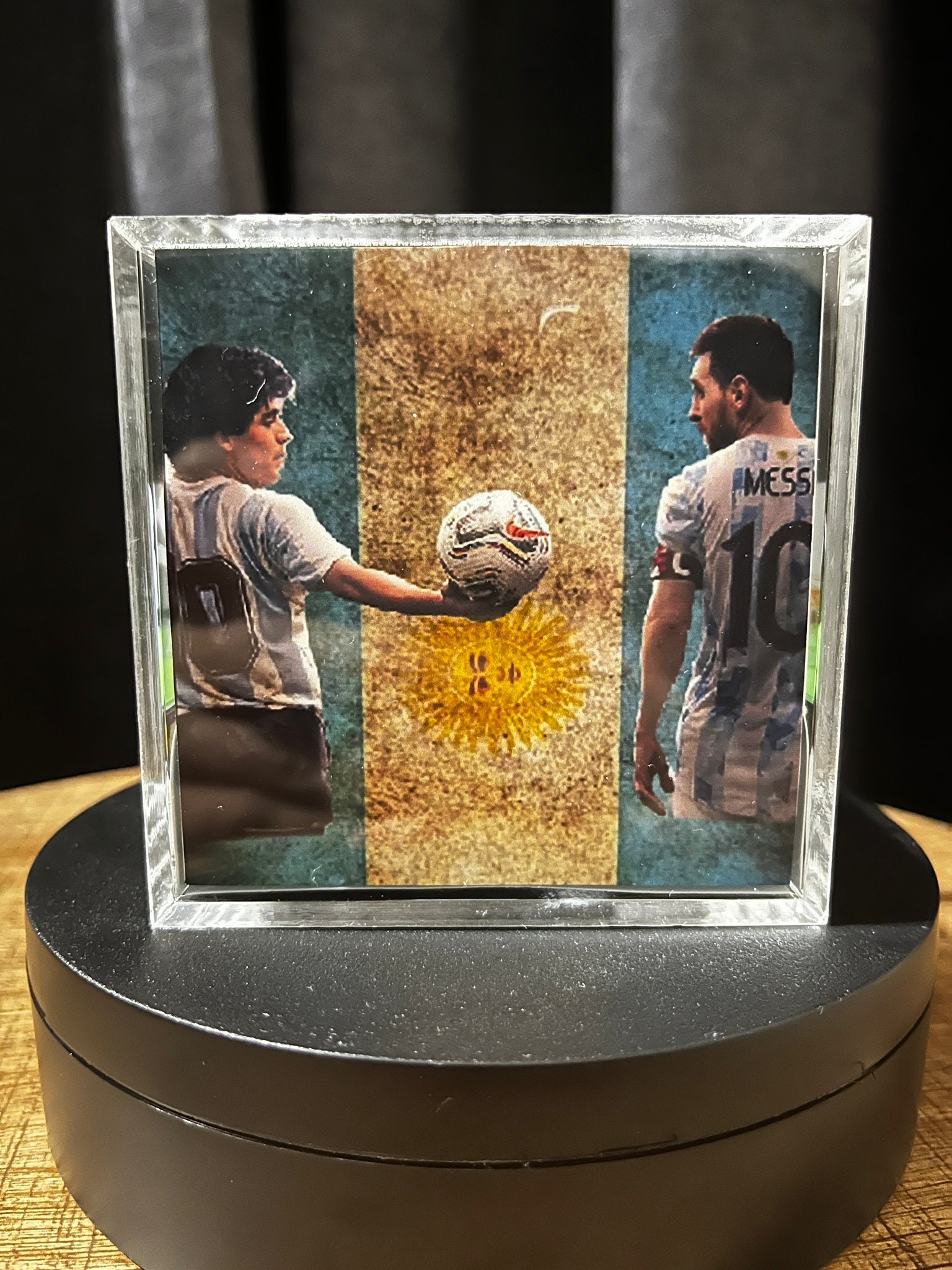 Worldcup 2022 Argentina - Messi Diorama Cube - Etsy