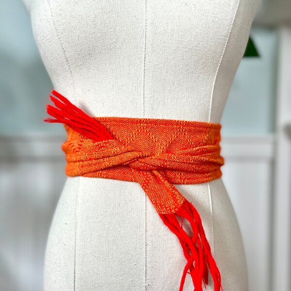 Orange Sash - Etsy