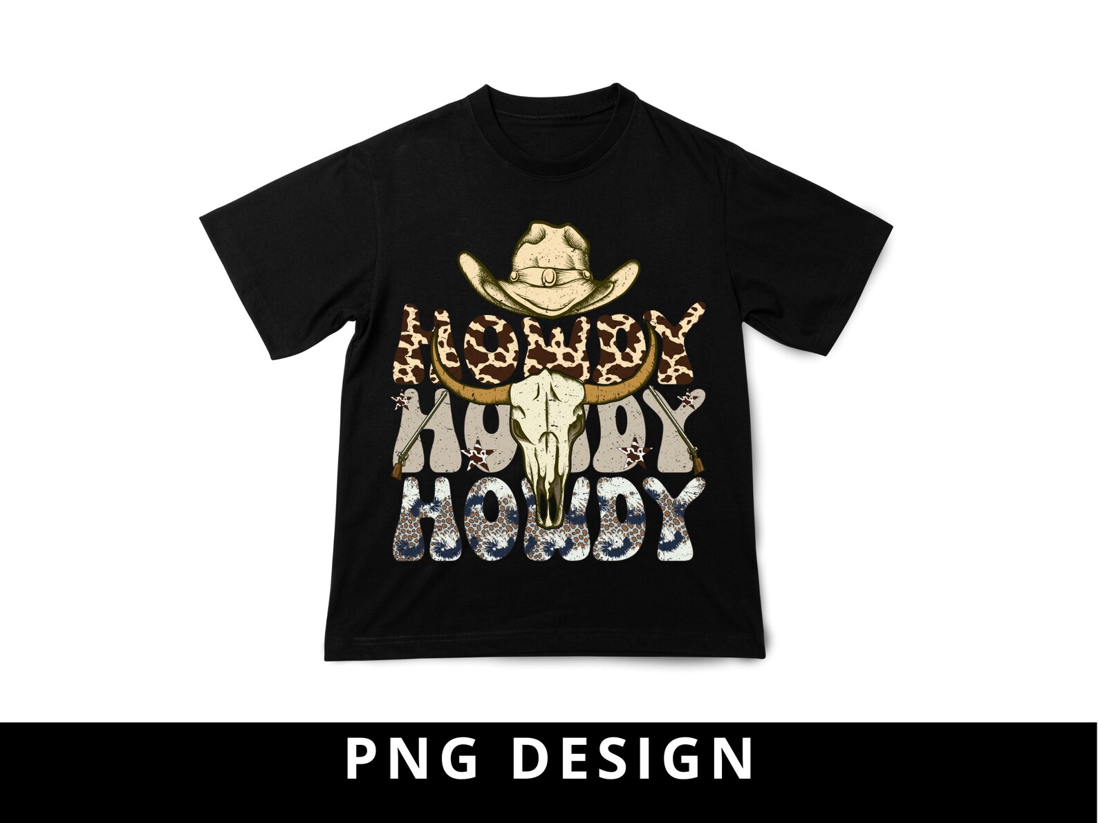Western Howdy Png Sublimation Design, Howdy Png, Cowhide Png, Cactus ...