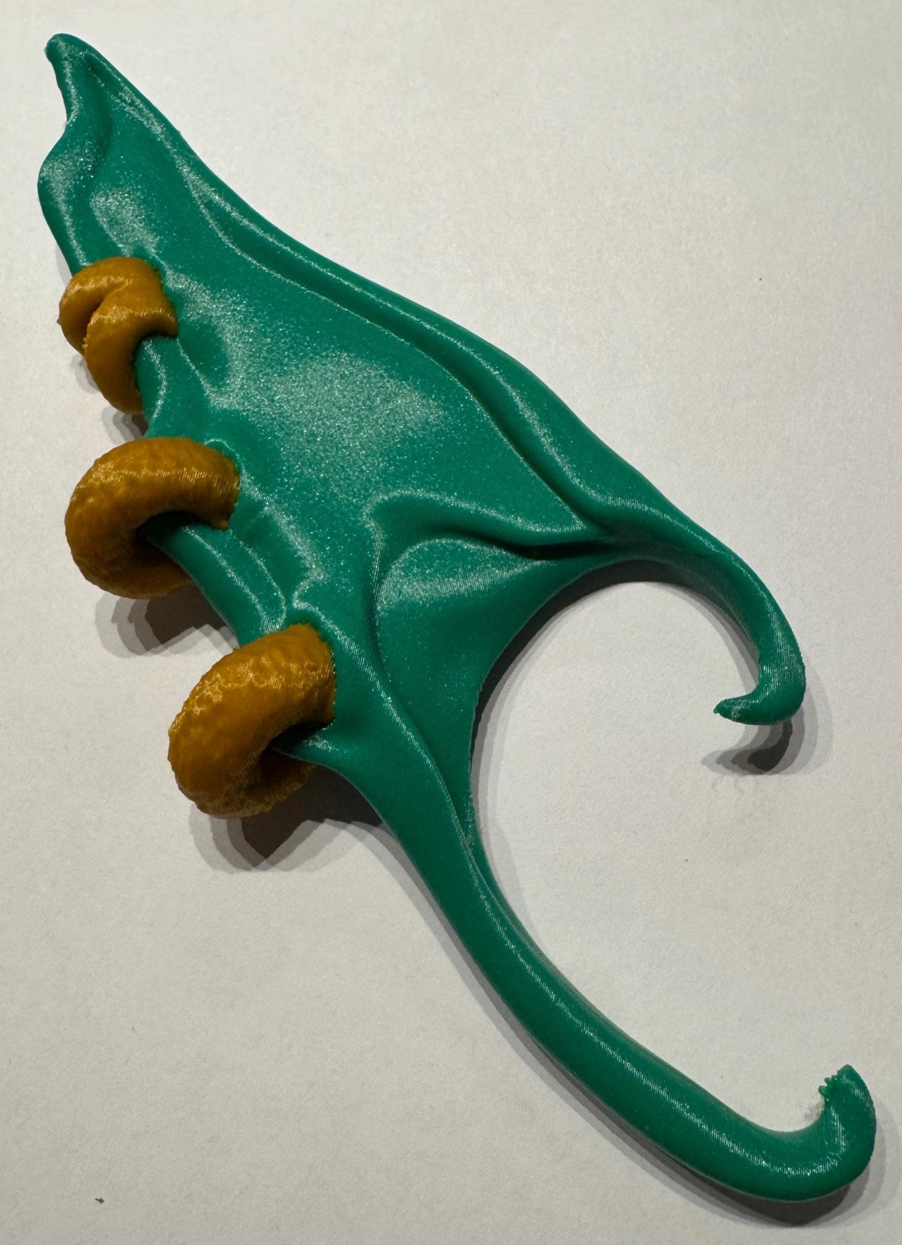Cosplay Goblin Ears With Golden Earrings - Etsy