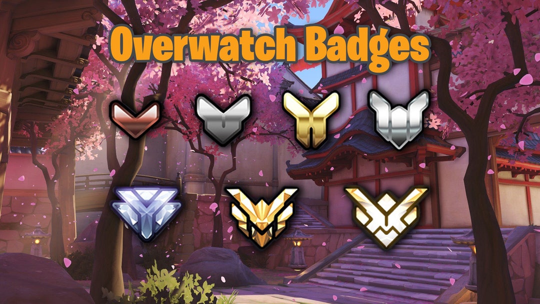Overwatch Twitch Badges - Etsy