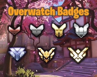 Overwatch Badges Twitch - Etsy