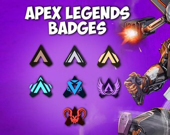 Apex Ranked Badges Ranked Badges Twitch Streamers Sub - Etsy