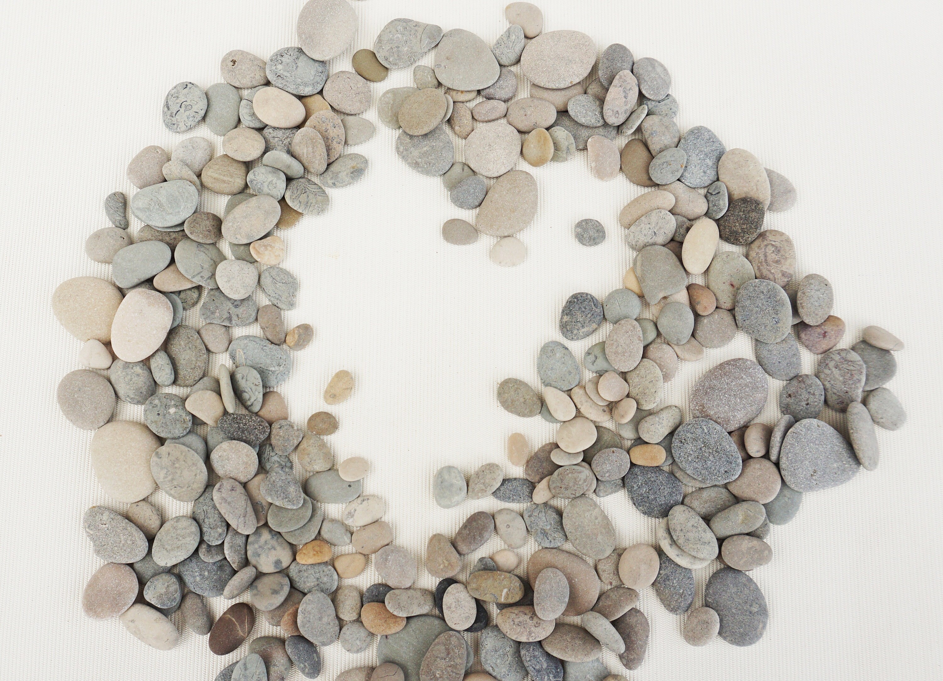 110/200 Small/tiny Stones 0.5-1.1/1.4-3 Cm Selection of Sea Stones ...