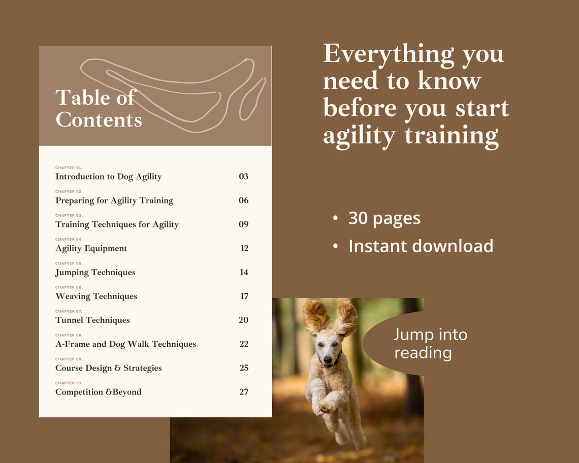 Dog Agility Introduction Ebook | All You Need to Know About Dog Agility Training | Dog Agility ...