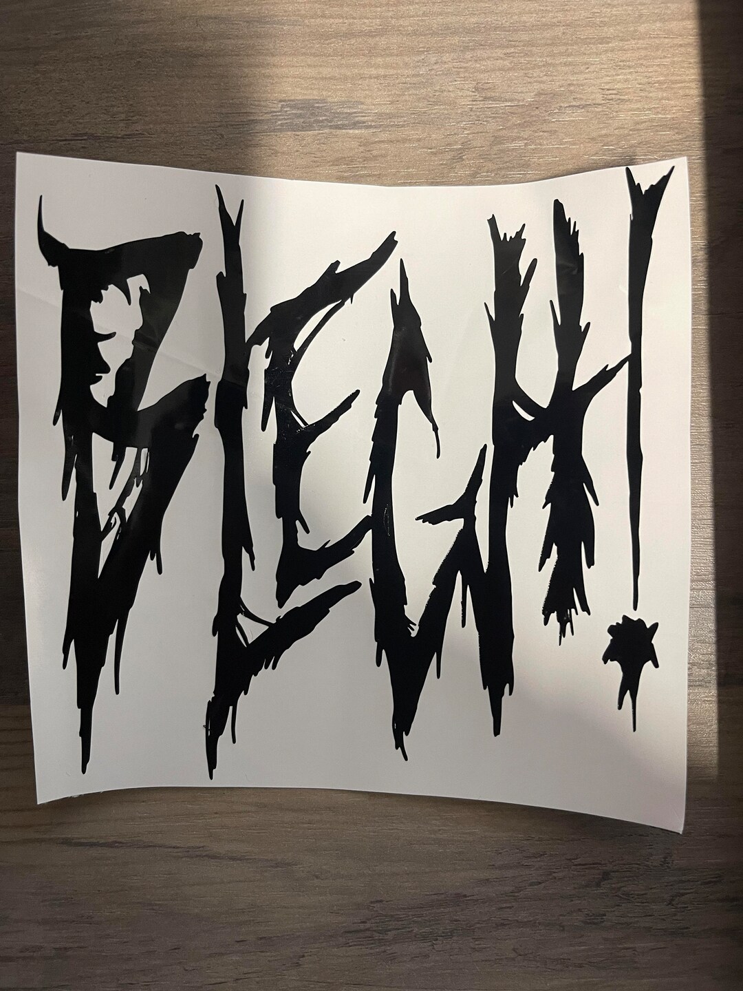 Blegh! - Decal - Etsy