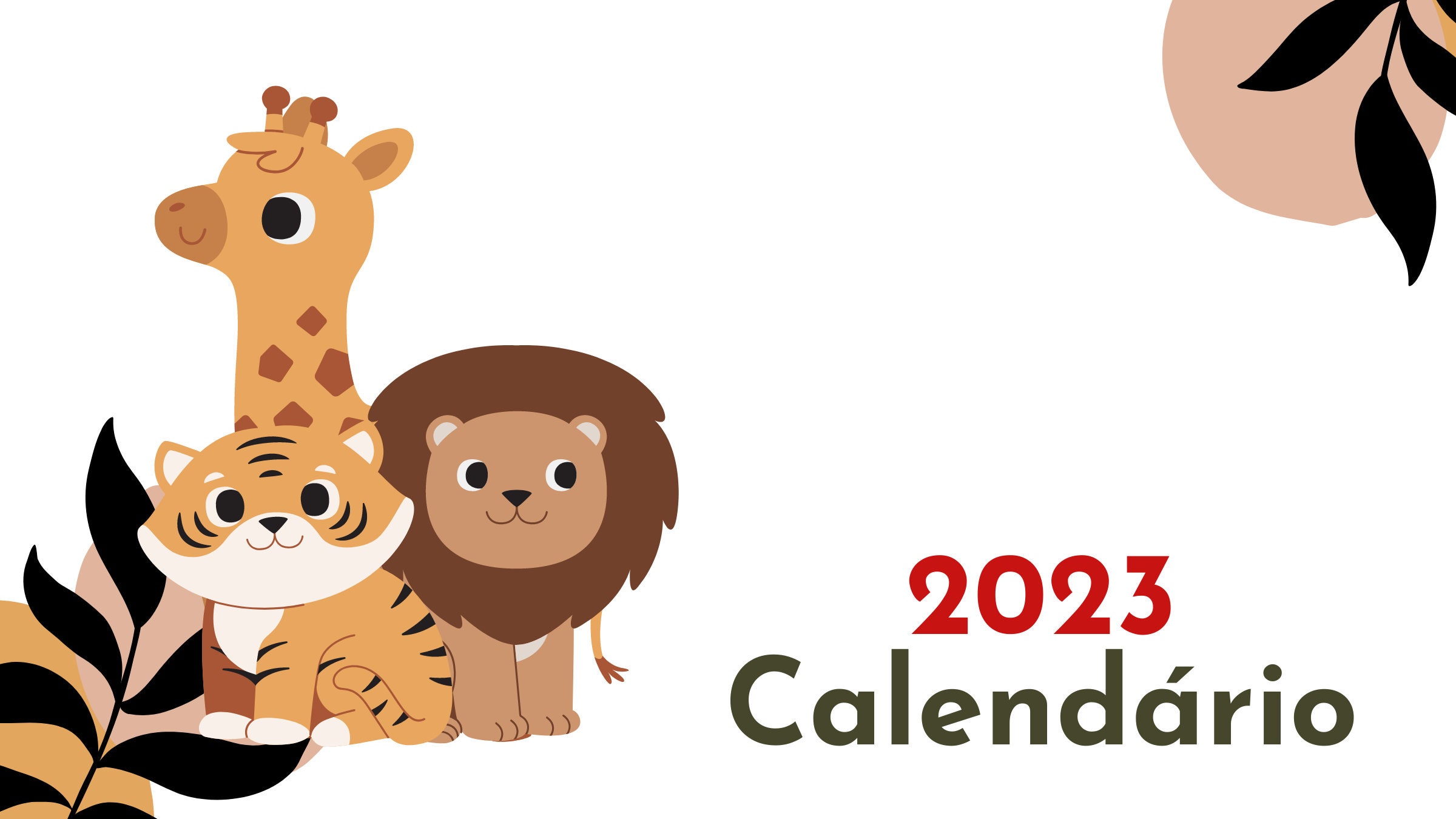 2023 Baby Calendar Printable, Early Sunday, PDF, Minimalist A4 ...