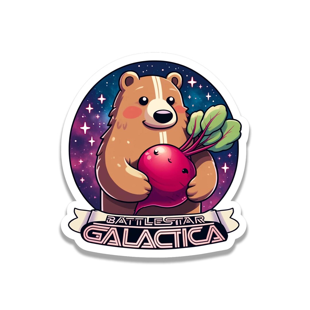 Bears Beats Battlestar Vinyl Sticker | Funny Dwight and Jim Quote Decal ...