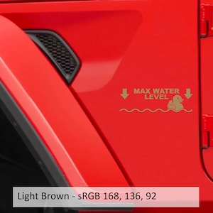 Max Maximum Water Level Rubber Duck Vinyl Decal Set - Etsy