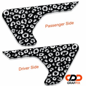 Leopard Print Fender Vent Vinyl Decal | Fits Jeep Wrangler JL ...