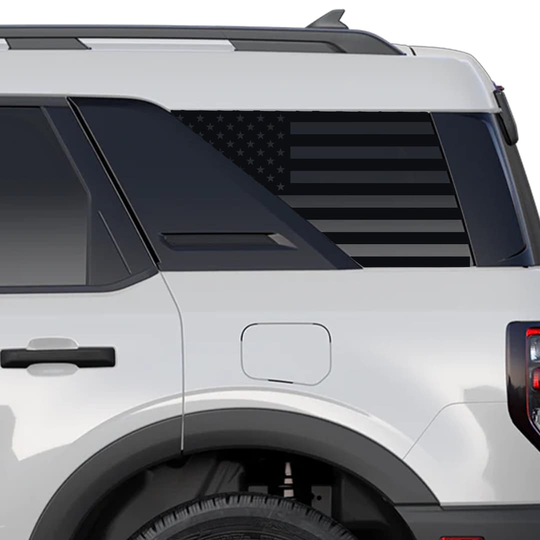 American Flag Rear Quarter Window Decals Fits 2021+ Bronco Sport - Etsy
