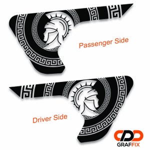 Roman Centurion Decal Fender Vent Vinyl Decal - Fits Jeep Wrangler Jl ...