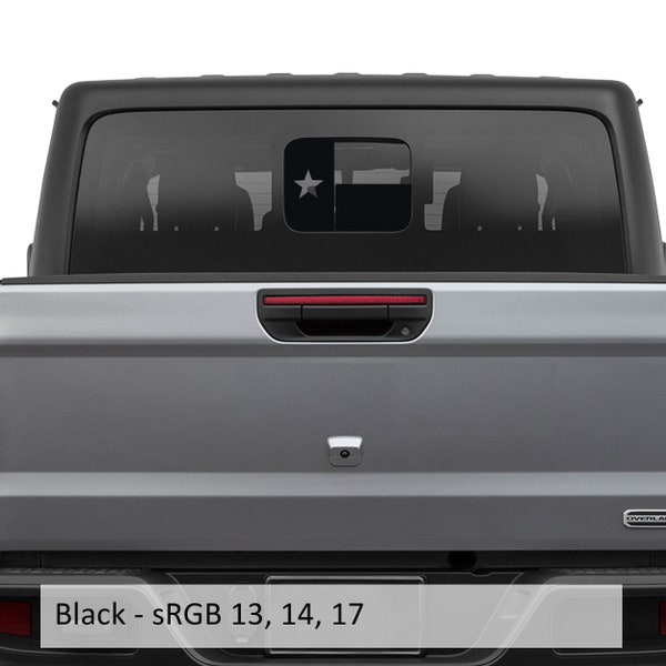 Jeep Gladiator Rear Window Decals - Etsy