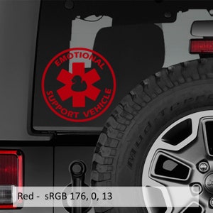 Vehicle Decal: Emotional Support Duck - Durable Off-road Vinyl - Etsy