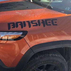 Personalized Custom Text Hood Vinyl Decals - Fits Jeep Wrangler or ...