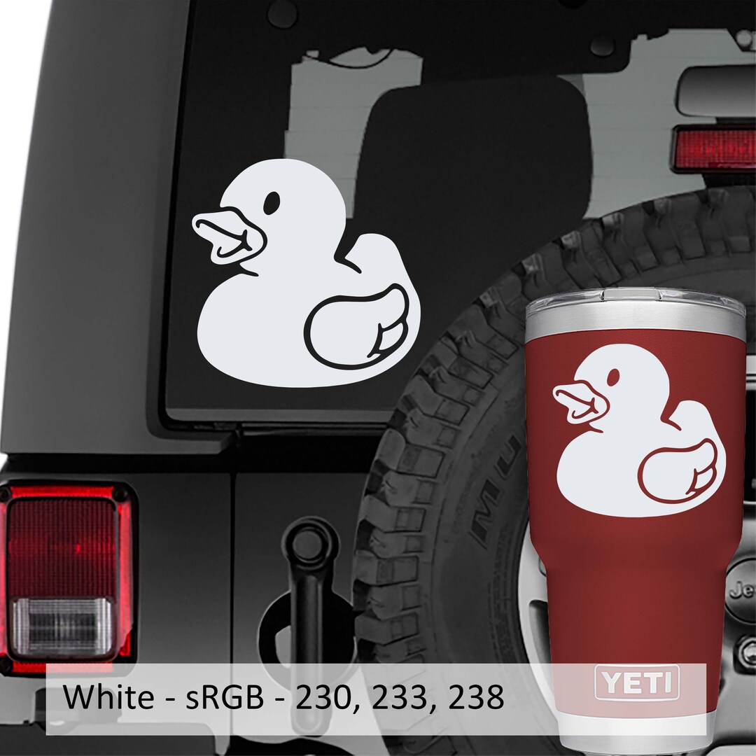 Rubber Ducky Vinyl Decal Sticker - Etsy