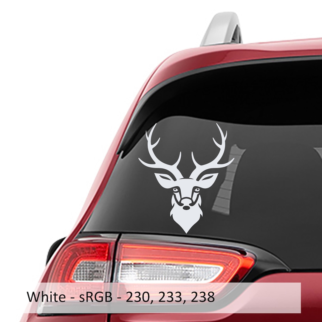 Norse Valhalla Eikthyrnir Stag Deer Head Vinyl Decal | Viking ...