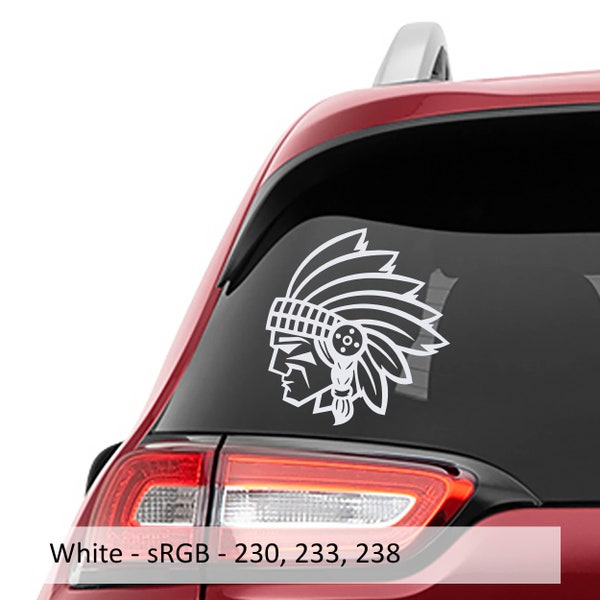 Native American Decal - Etsy