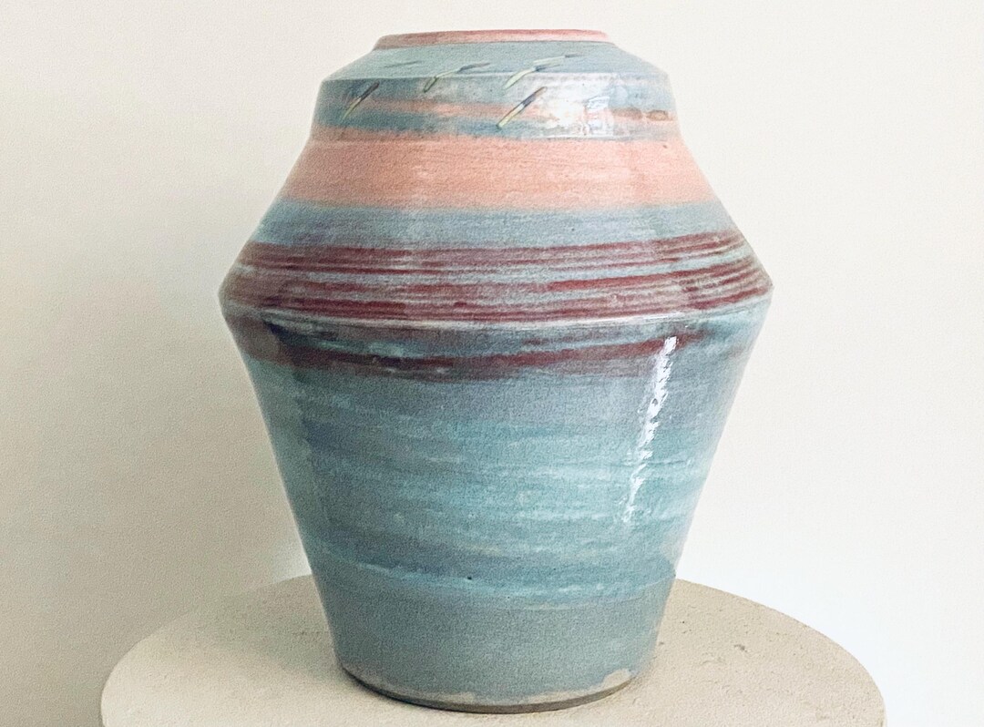 Dick Studley Studio Art Pottery Early 1980s Vase - American Art Pottery ...