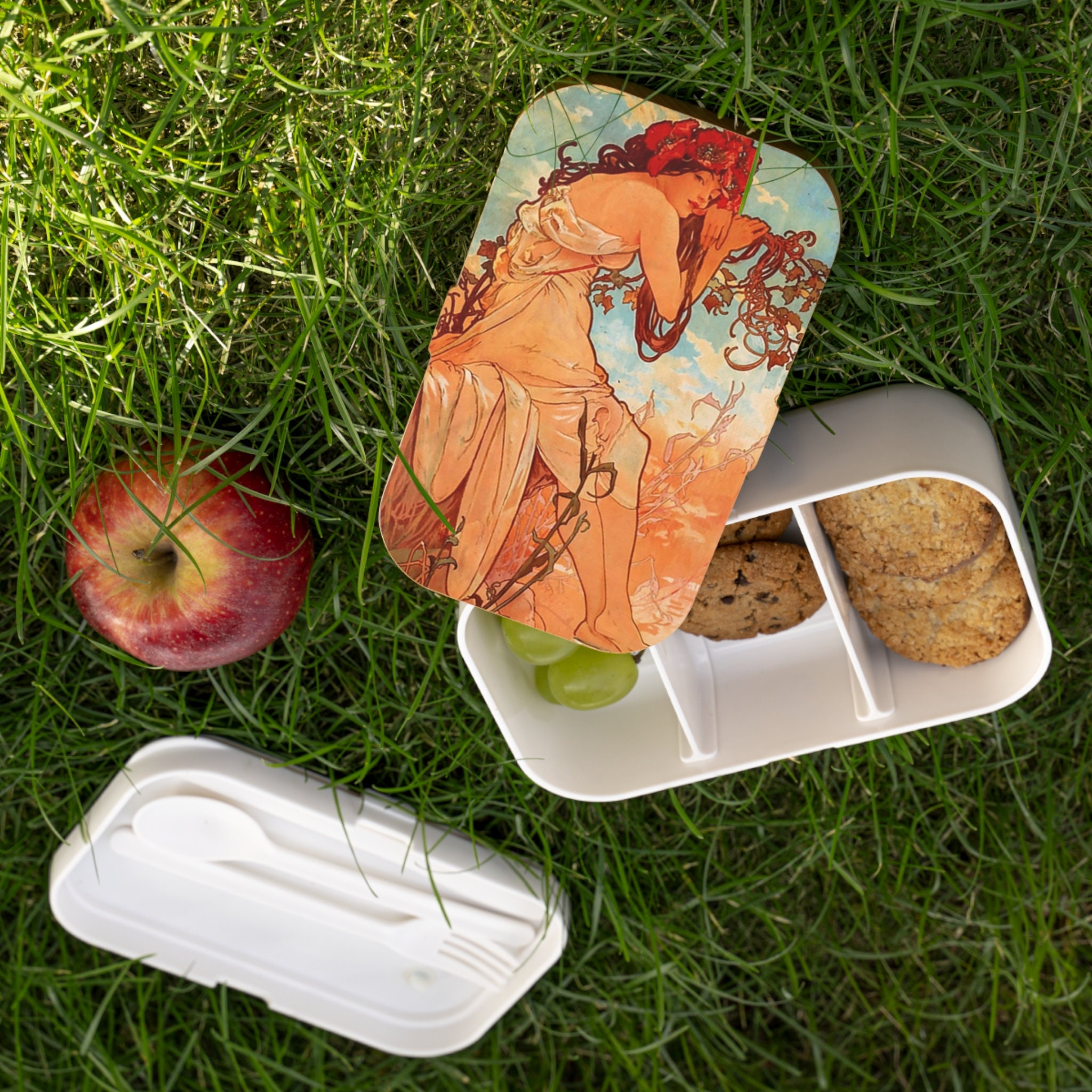 Cute Bento Box for Adults Art Nouveau Art Deco Bento Lunch - Etsy