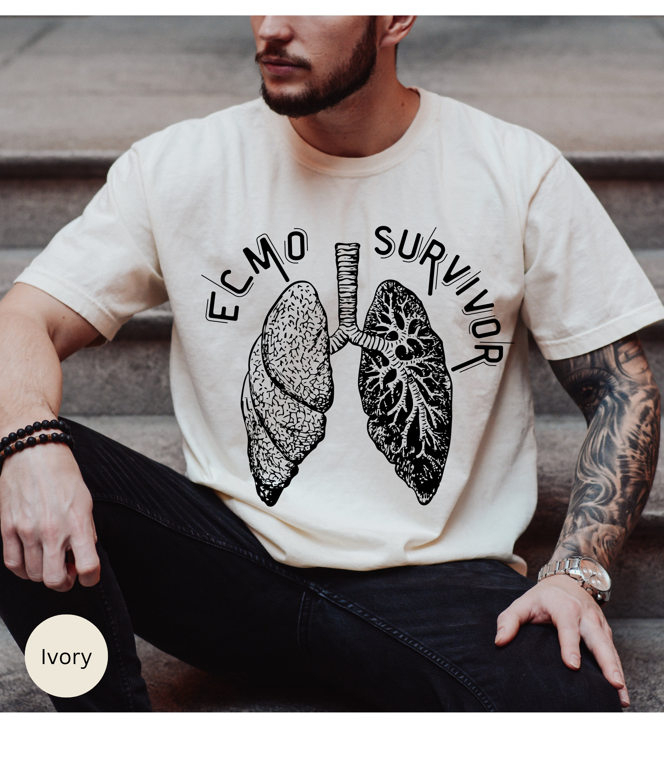 ECMO Survivor Tee ECMO Survivor Gifts Survivor Tshirt ECMO - Etsy