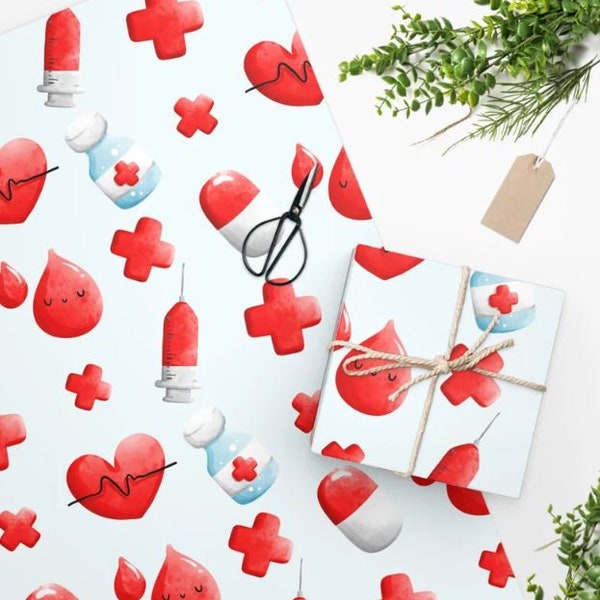 Doctor Wrapping Paper - Etsy