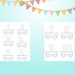 Printable Train Themed Activity Coloring Sheets Kids Birthday - Etsy