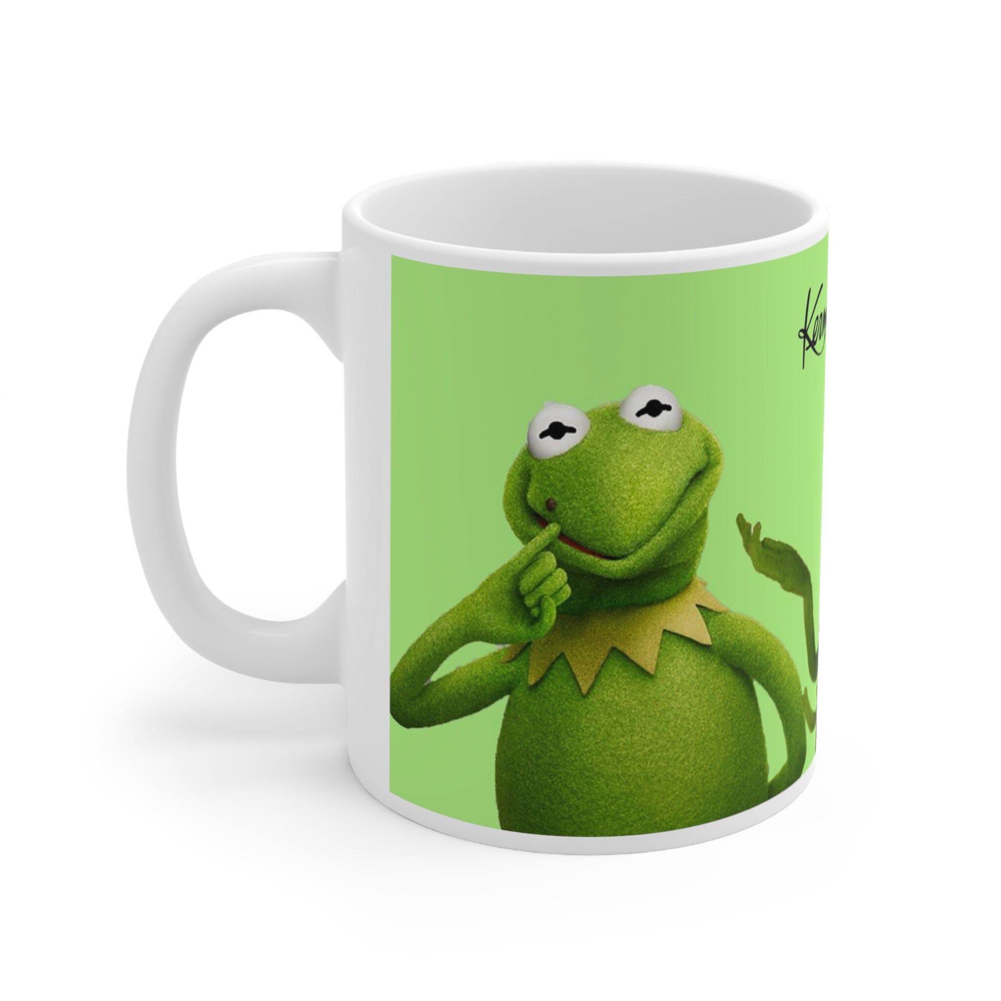 11 & 15 Oz Kermit Mug Sublimation Mug Template Cricut Mug - Etsy