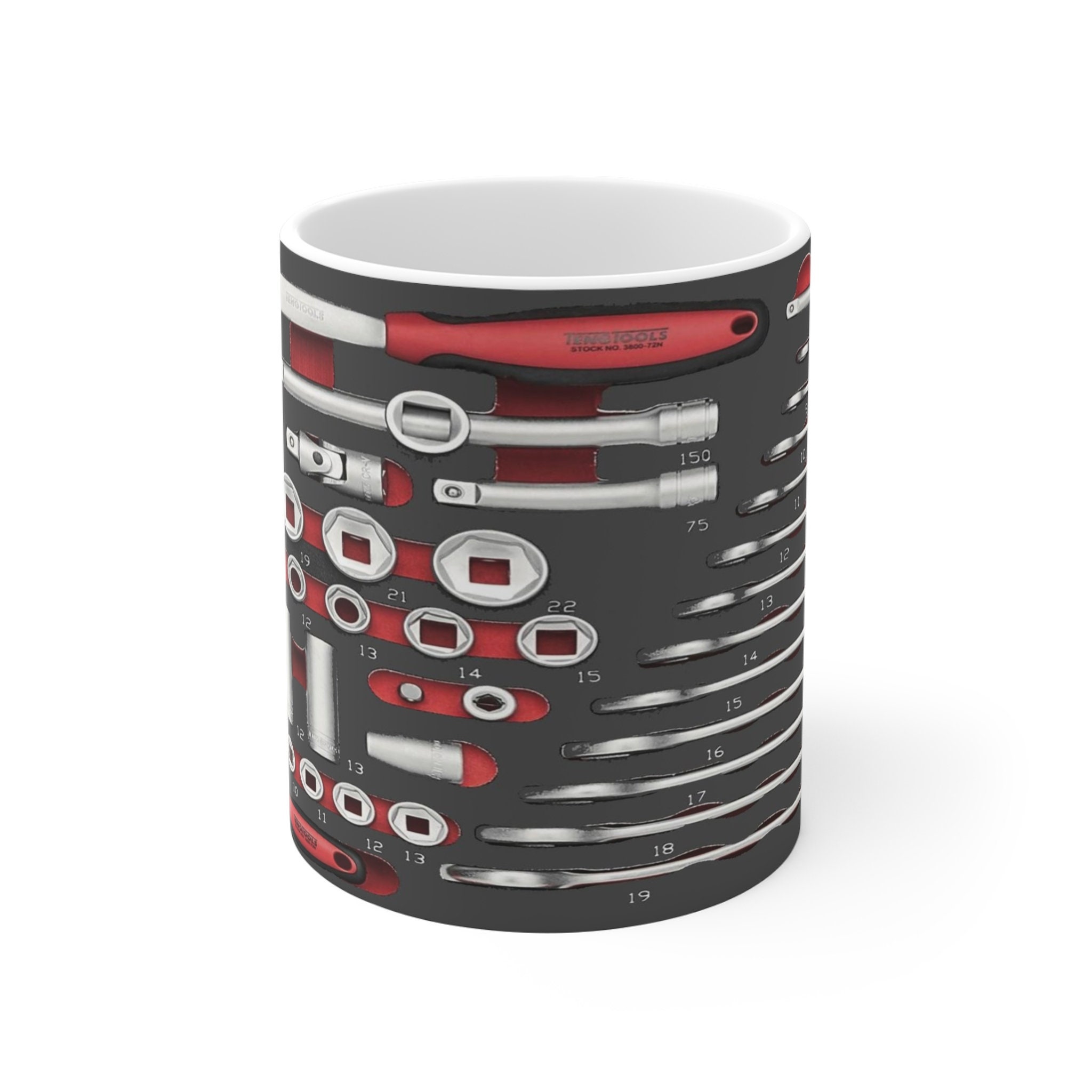 11 Oz and 15oz Mug Template Sublimation Design, Tool Box, Mechanic ...