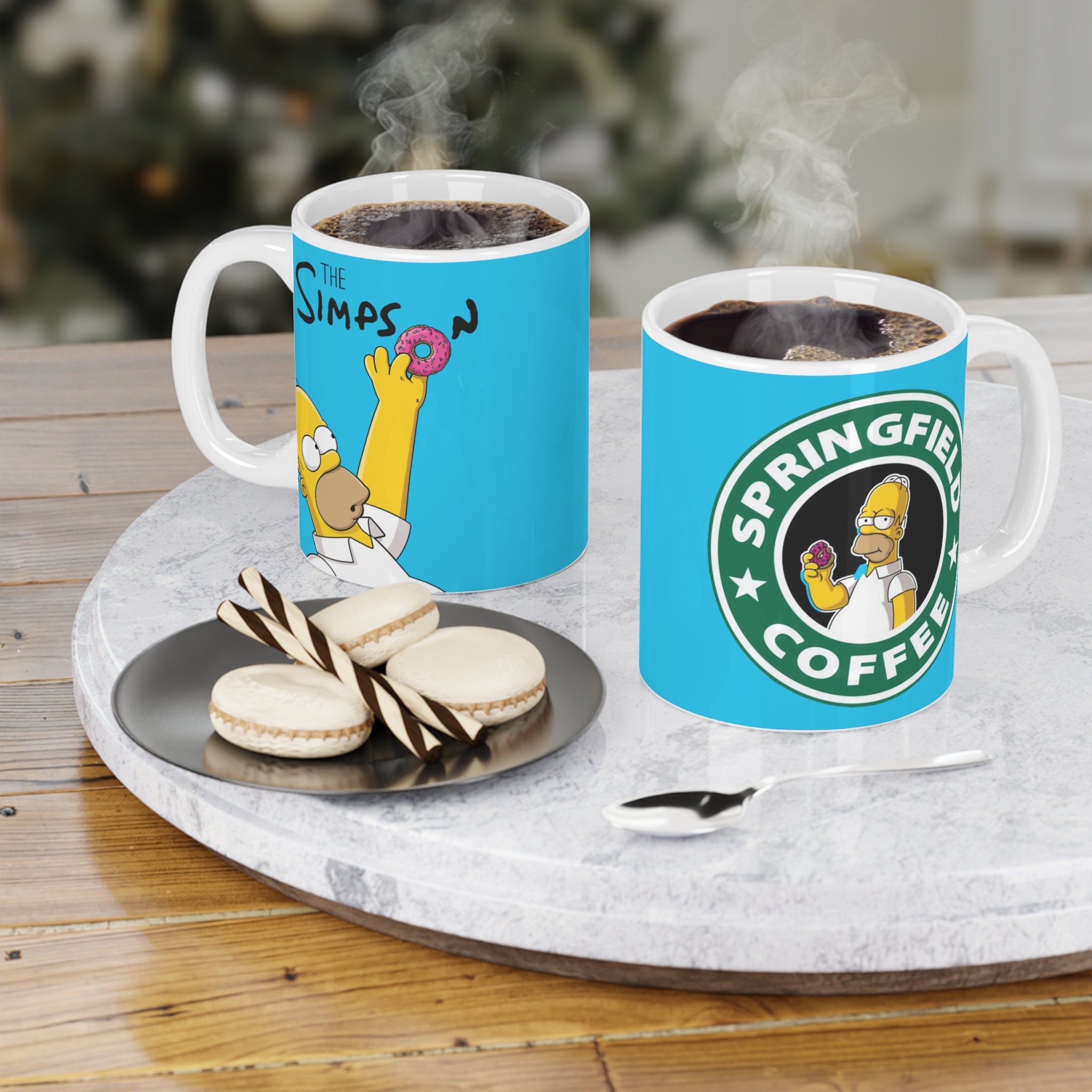 11 & 15 Oz the Simpsons Mug Sublimation Mug Template Cricut - Etsy