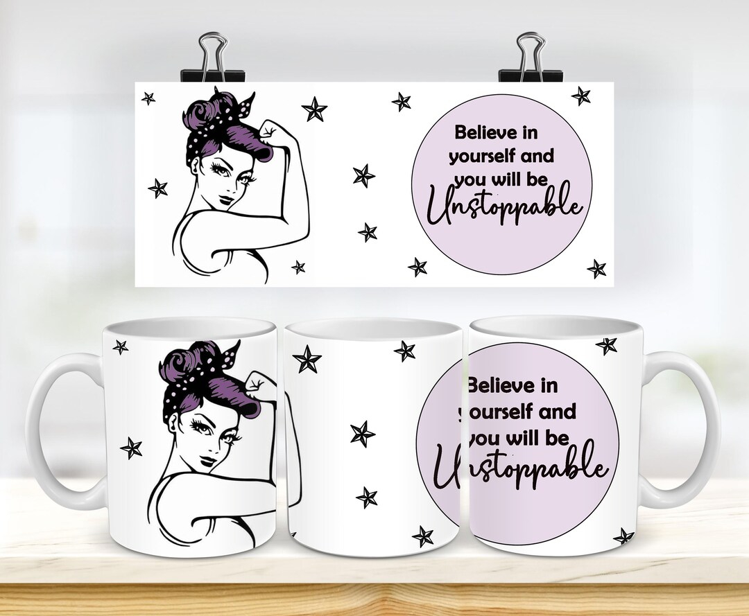 11 And 15 Oz Unstoppable 11oz Mug Wrap For Sublimation Sublimation