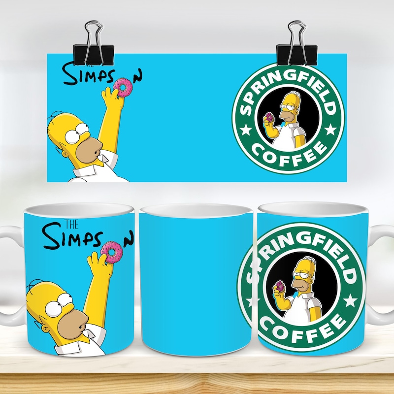 Simpsons Mug - Etsy UK