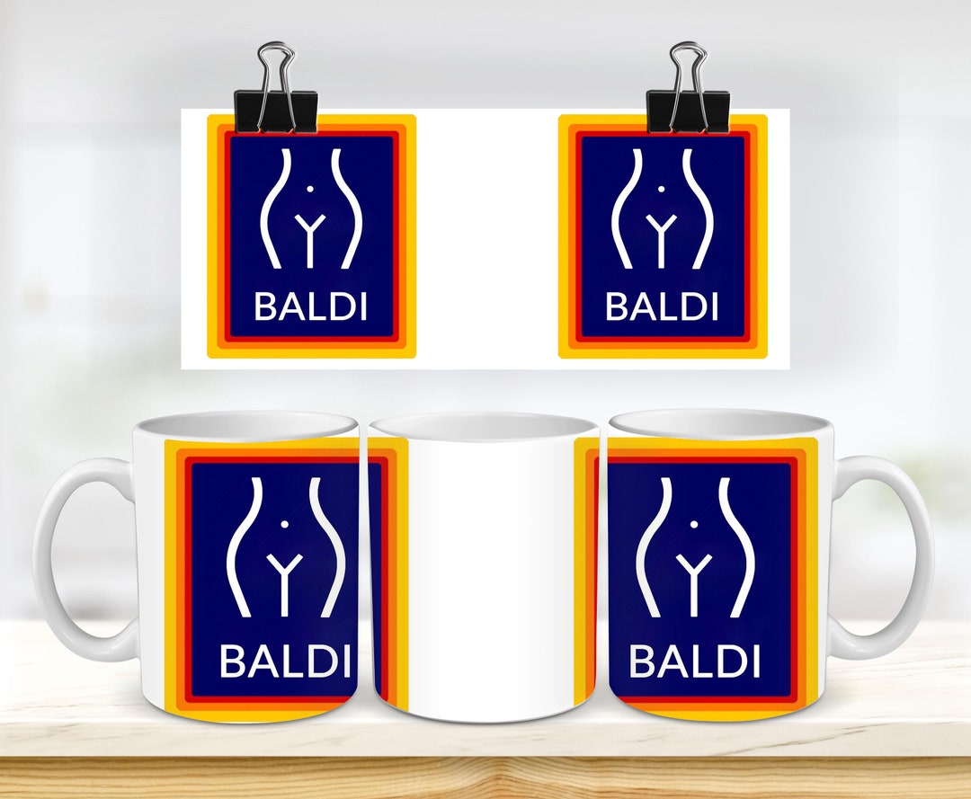 11 & 15 Oz Baldi Mug PNG, 11oz Mug Wrap for Sublimation, Sublimation JPG for Mugs, JPG ...