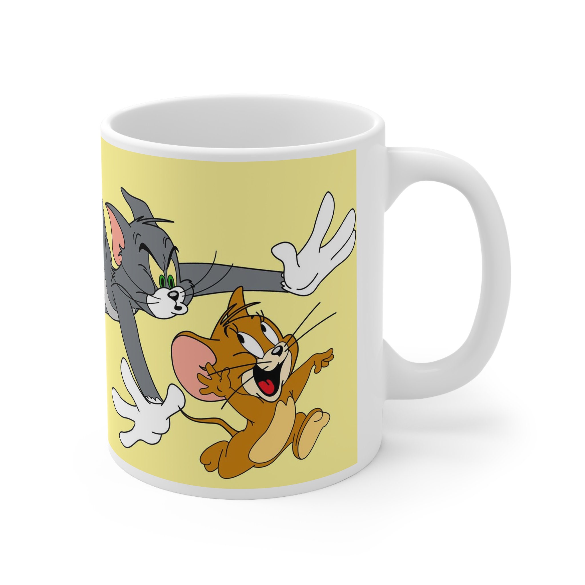 11 & 15 Oz Tom and Jerry Mug Sublimation Mug Template Cricut - Etsy