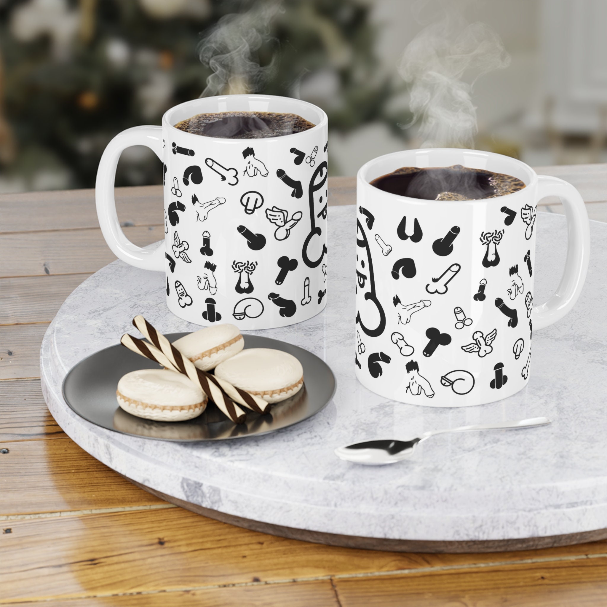 11 & 15 Oz Willy Mug Sublimation Mug Template - Cricut Mug Press ...