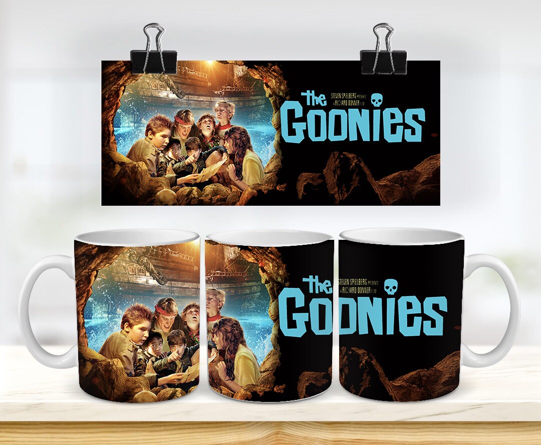 11 & 15 Oz Goonies Mug Sublimation Mug Template - Cricut Mug Press ...