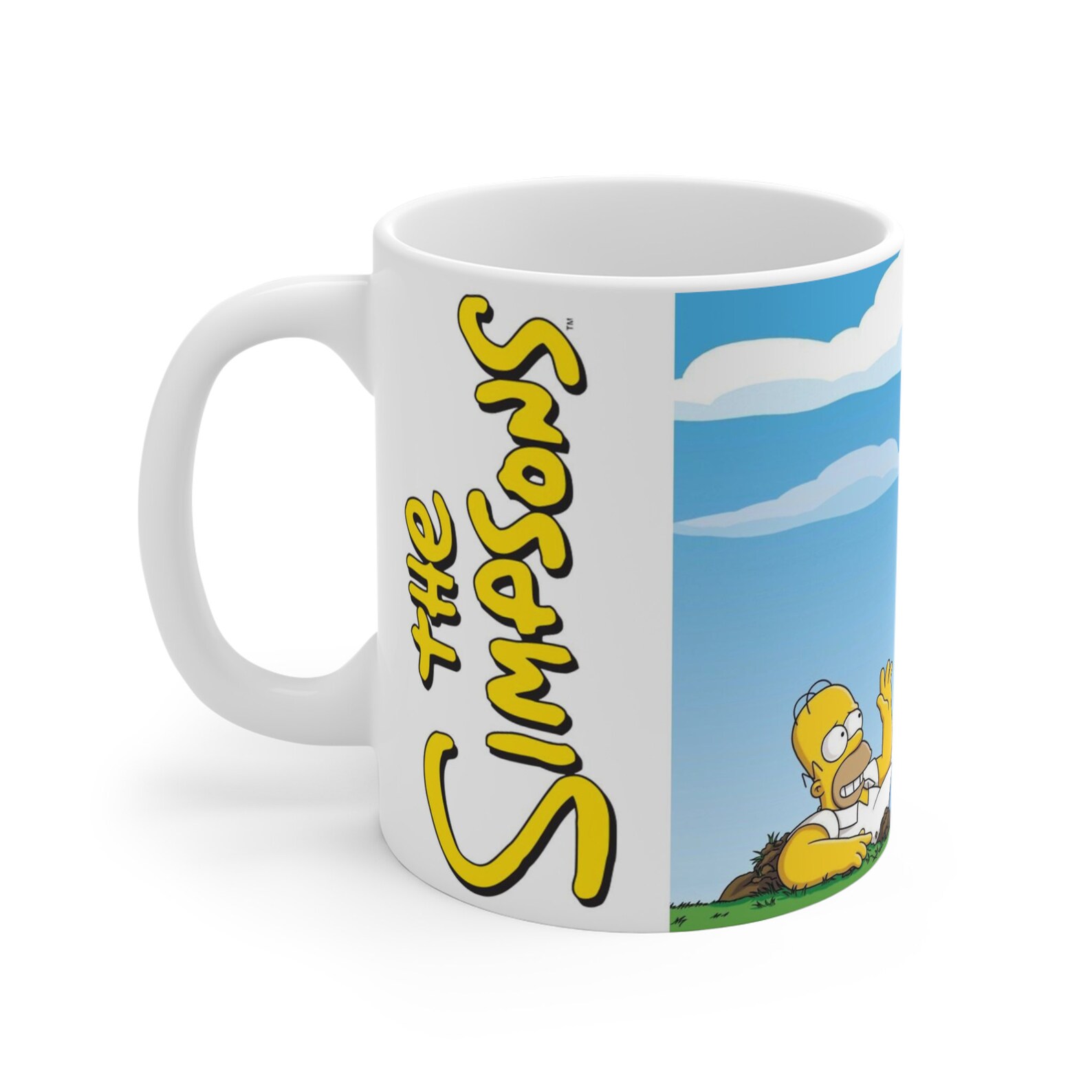 11 & 15 Oz the Simpsons Sublimation Mug Template - Cricut Mug Press ...
