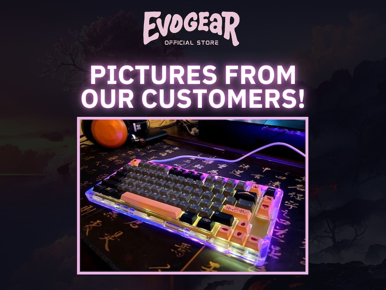 Night Sakura Keycaps | Japanese Keycaps | Cherry Profile | PBT Dye-sub ...