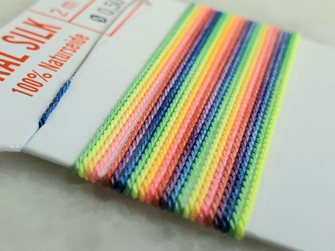 Multi Color Cord: Cheerful Bright Yellow, Green, Blue, Red, Purple ...