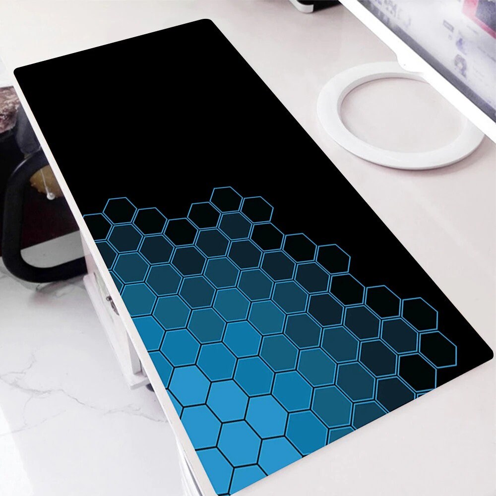 Geometric Large Computer Mousepad | Gamer Keyboard Mouse Mat | Xxl ...