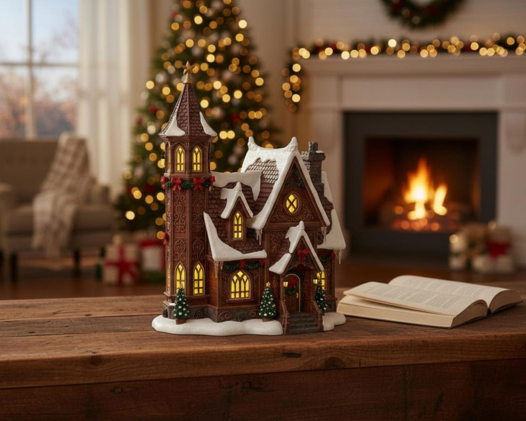 Christmas House 3d STL Model - Etsy