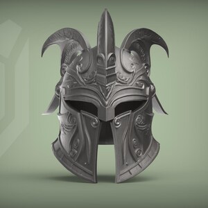 Fantasy Warrior Helmet Ornamental 3D STL Printable Spartan-inspired ...