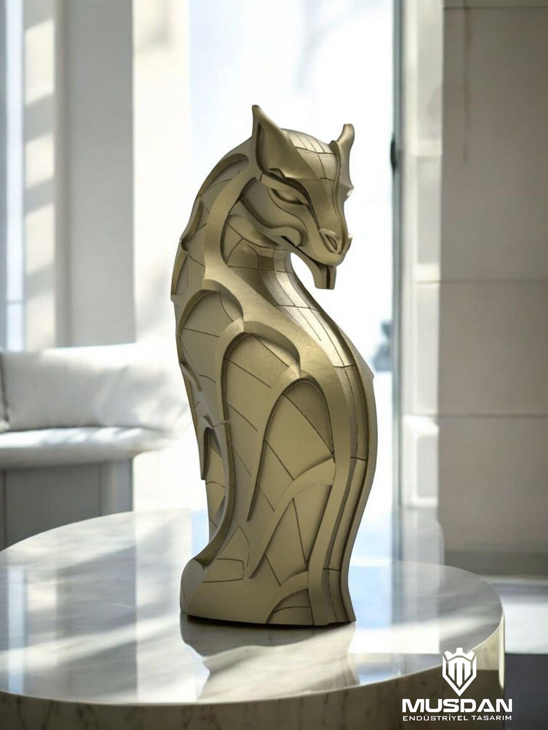Armored Fantasy Steed Bust Futuristic 3D STL Printable Sculpture - Etsy