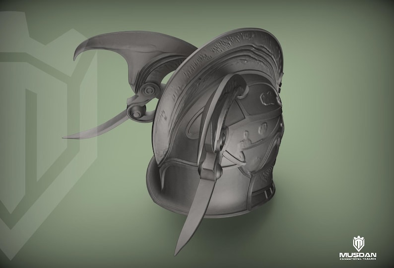 Fantasy Warrior Helmet Ornamental 3D STL Printable Spartan-inspired – Special Launch Price - Etsy