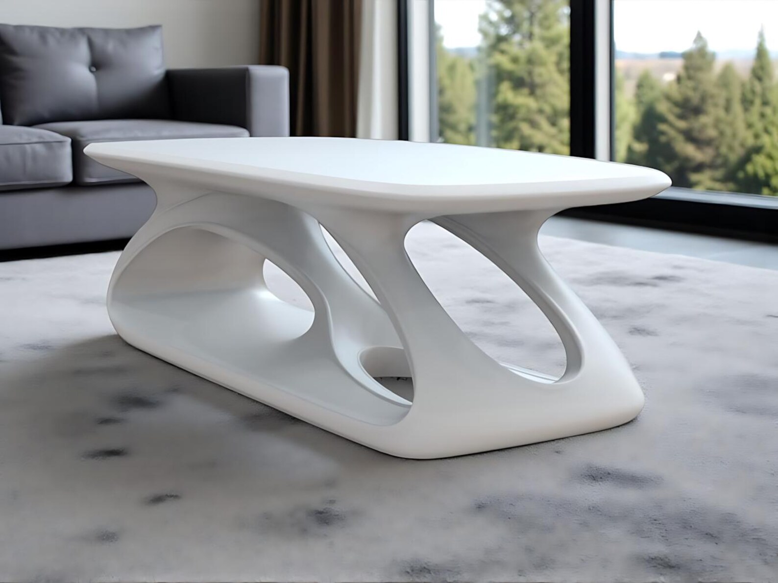 Modern Coffee Table STL – 3D Printable Futuristic Furniture Design - Etsy