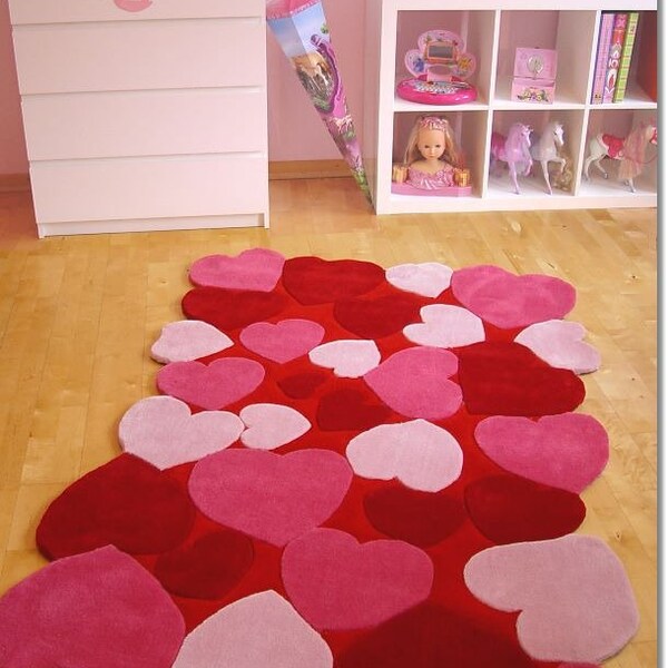 Heart Rug - Etsy
