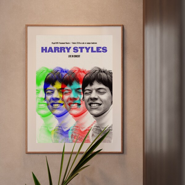 Harry Styles Poster - Etsy