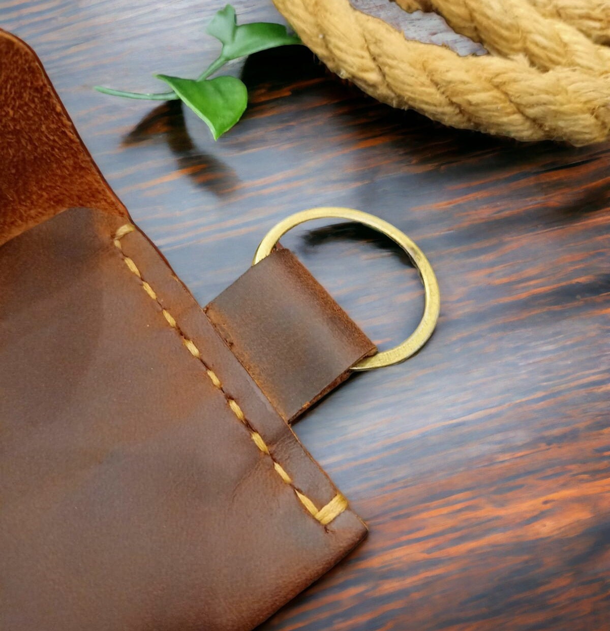 Keychain Wallet Credit Card Holder Case Change Coin Purse - Etsy