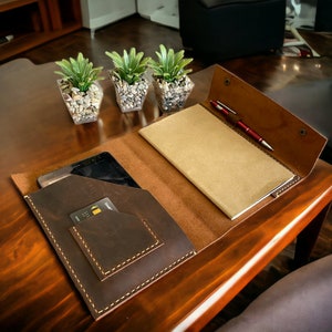 Personalized Refillable Portfolio, Custom Portfolio, Custom Leather ...